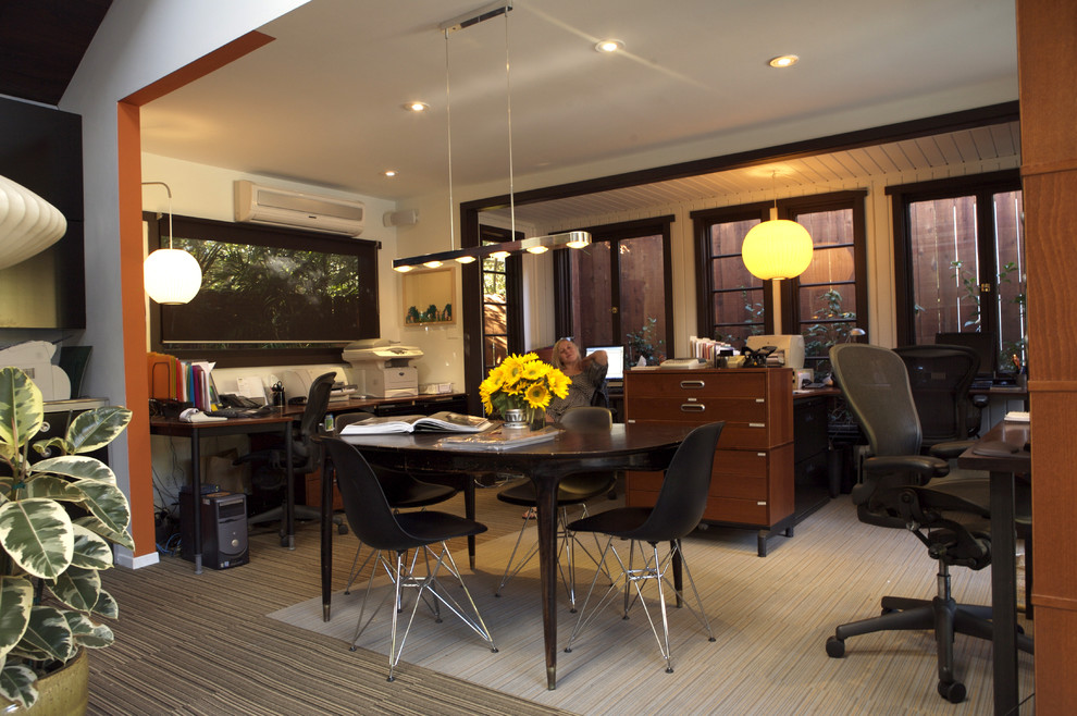 Functional home studio - Modern - Home Office - Portland - by Angela ...