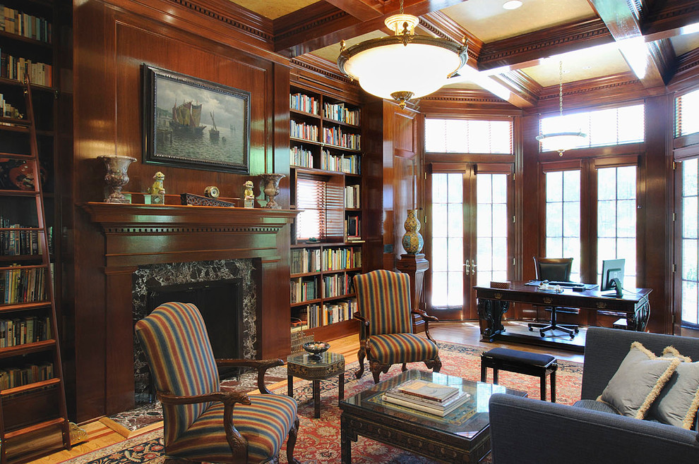 Georgian House - Traditional - Home Office - DC Metro - by Overmyer ...
