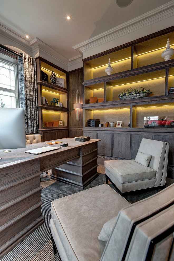 Georgian Refurbishment - Traditional - Home Office - Other - by Keates ...
