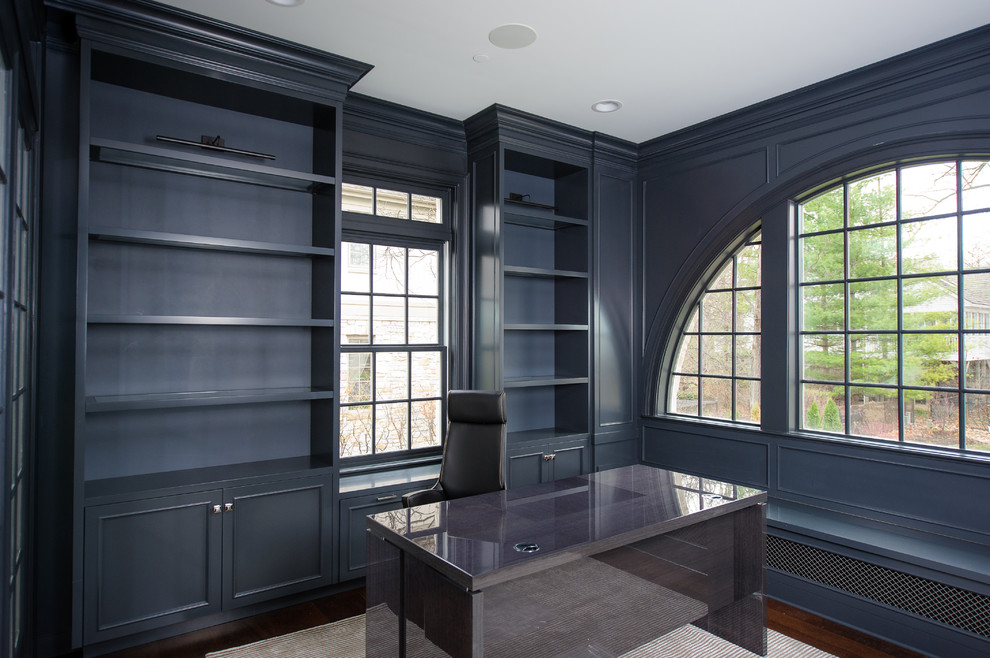 Georgian Style Home - Traditional - Home Office - Chicago - by Schwarz ...