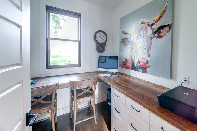 German Farmhouse Restoration - Home Office - Austin - by Lemburg House ...