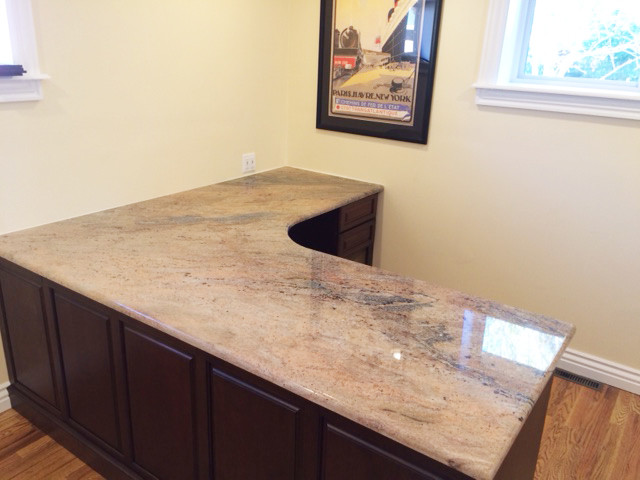 Granite Work - Contemporary - Home Office - Denver - by Tiny's Granite ...