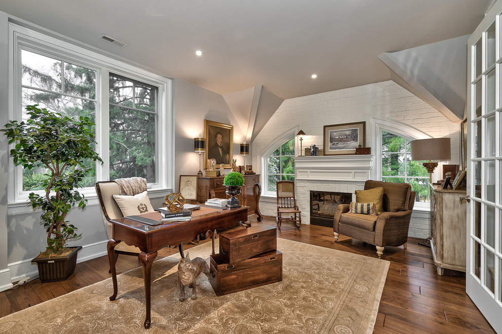 Hampton's style Burlington New Build - Transitional - Home Office ...