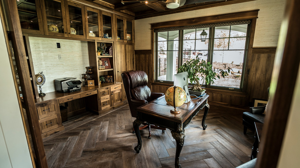 Hampton - Beach Style - Home Office - Salt Lake City - by Walker Home ...
