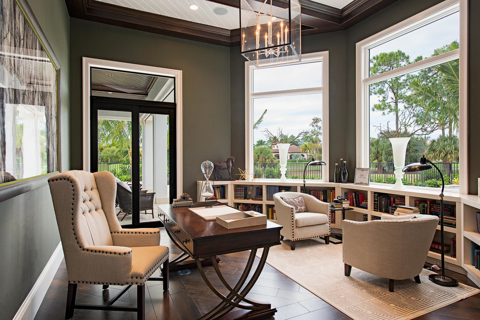 Hepburn Model - Transitional - Home Office - Miami - by McGarvey Custom ...