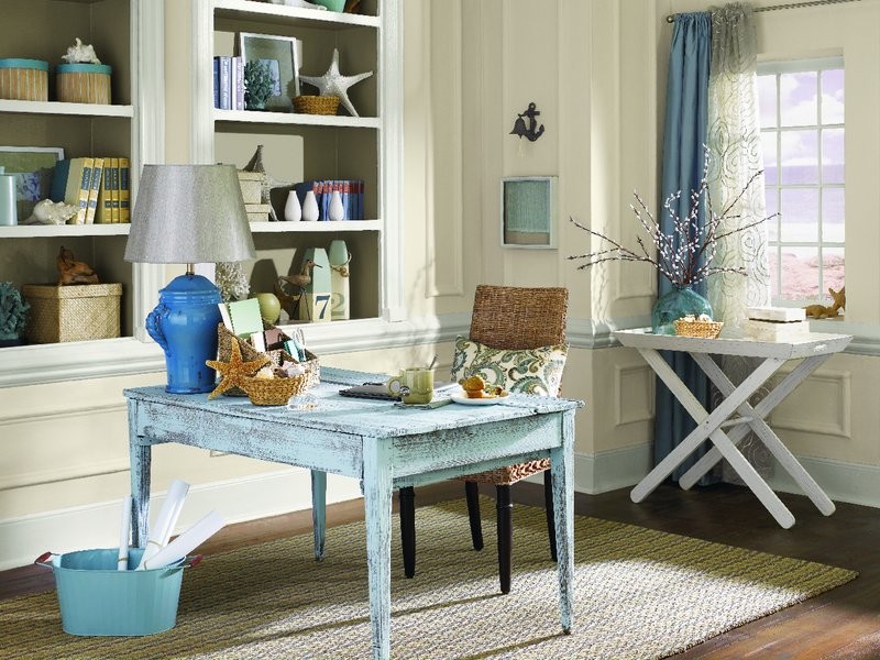 HGTV HOME™ by Sherwin-Williams - Traditional - Home Office - Columbus ...