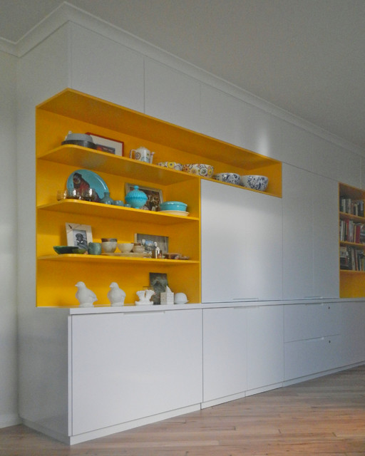 Hide-away office - Modern - Home Office - Sydney - by Spaceworks | Houzz