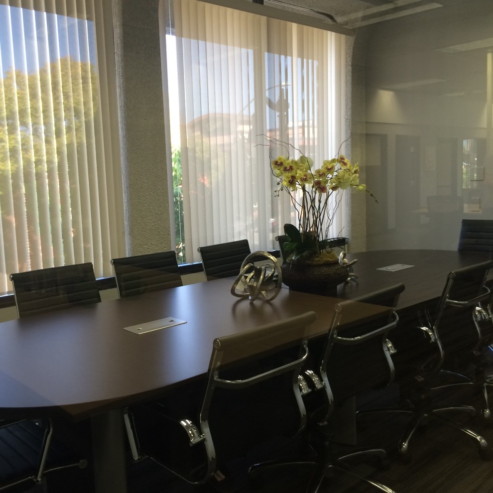 High Tech office pulled together in 2 weeks - Contemporary - Home ...