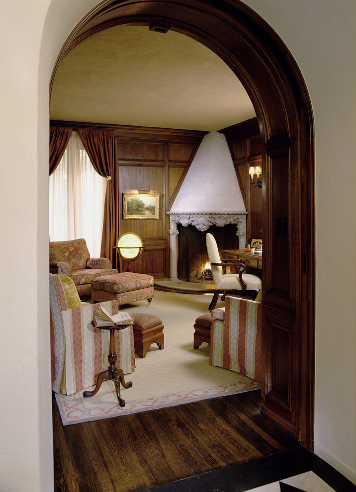 Historic Wallace Neff - Traditional - Home Office - Los Angeles - by ...