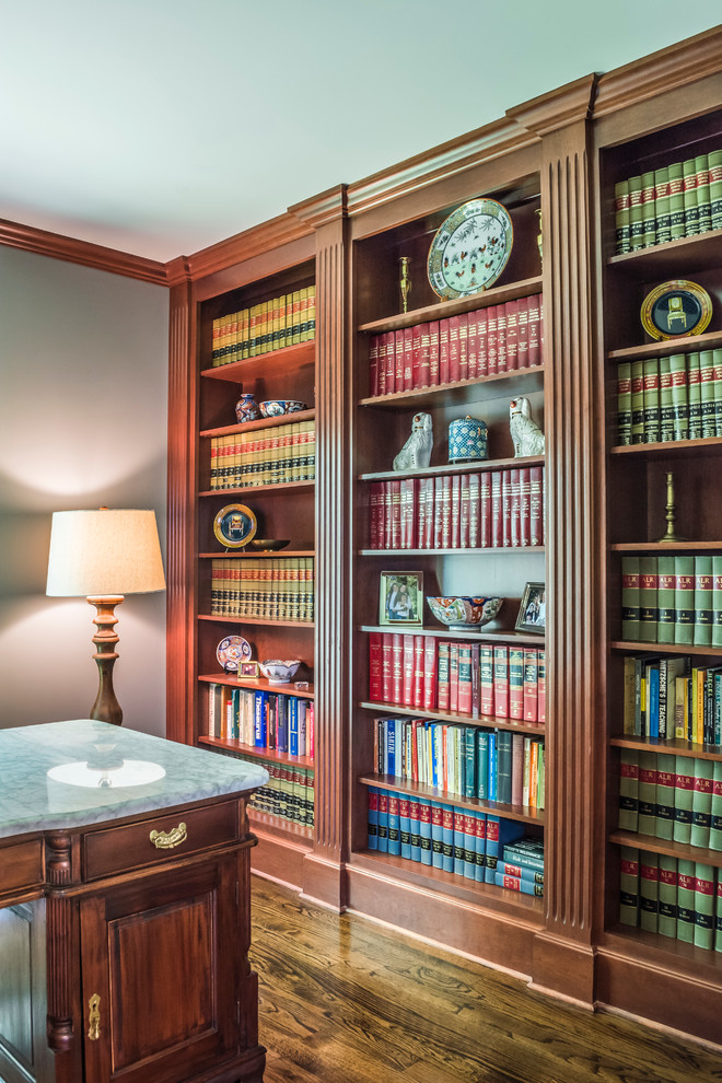 Home Library - Transitional - Home Office - New York - by Kingswood ...