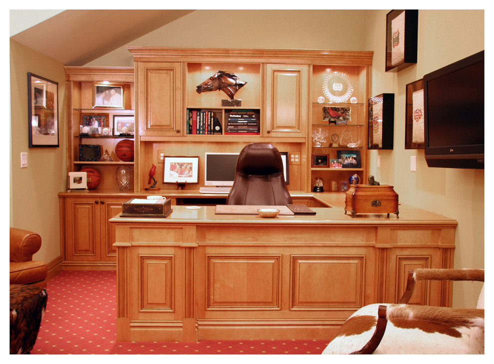 home office - Traditional - Home Office - St Louis - by NewSpace inc ...