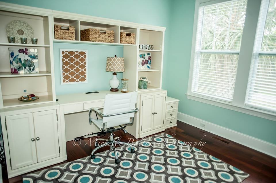 Home Office Staged - Transitional - Home Office - Charleston - by ...