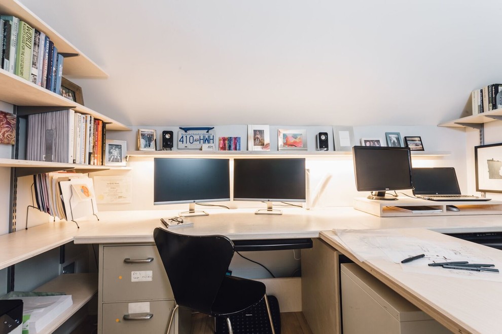 Home Office Studio - Contemporary - Home Office - Minneapolis - by Joy ...