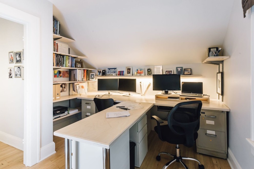 Home Office Studio - Contemporary - Home Office - Minneapolis - by Joy ...