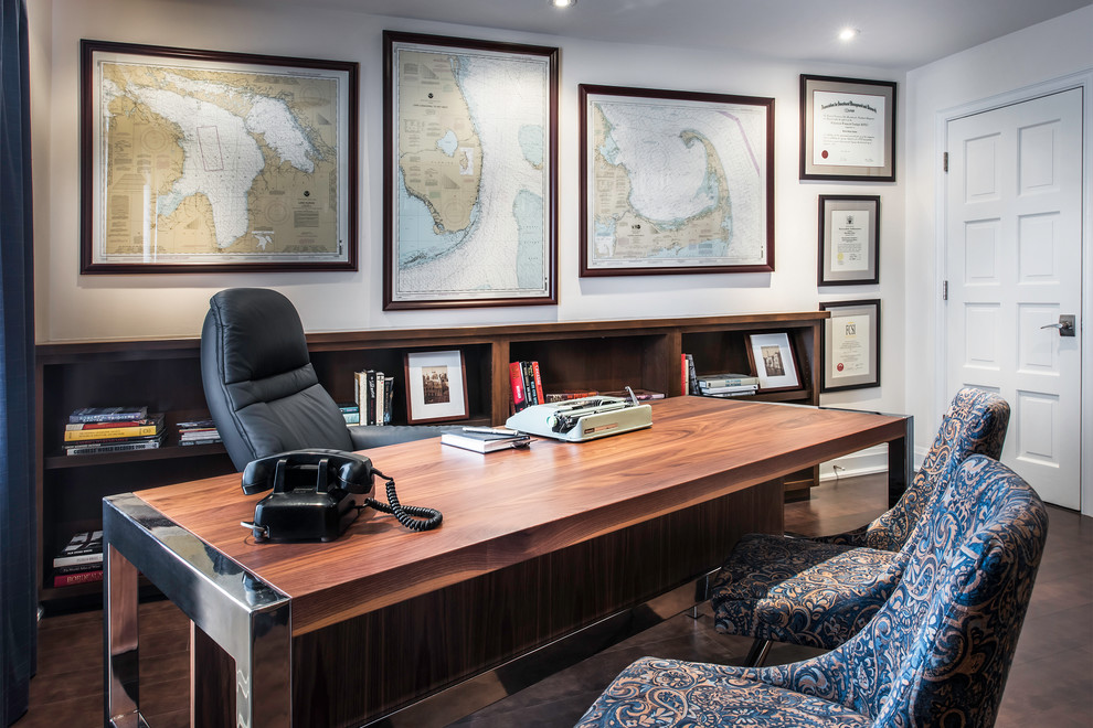 Home Office - Transitional - Home Office - Toronto - by Tobi Brockway ...