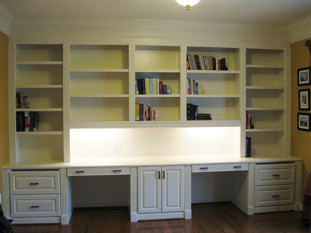 Home Office Two Desks - Traditional - Home Office - DC Metro - by Terry ...