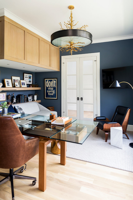 Home Office - Transitional - Home Office - Dallas - by Yates Desygn ...