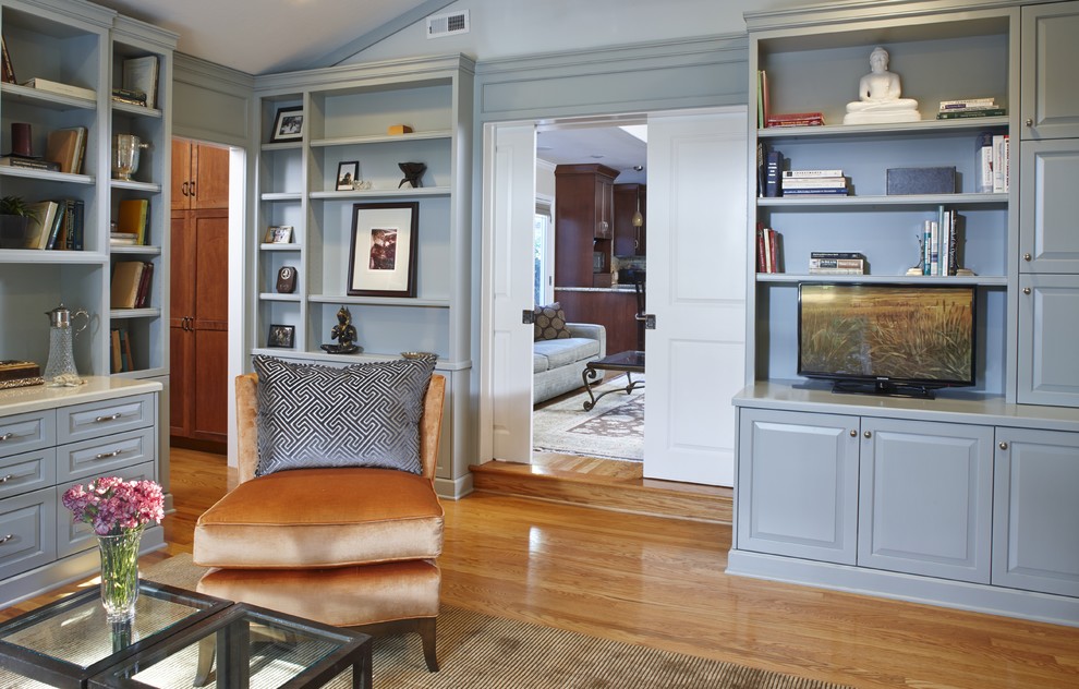 Home Office& Media Center - Modern - Home Office - San Francisco - by ...