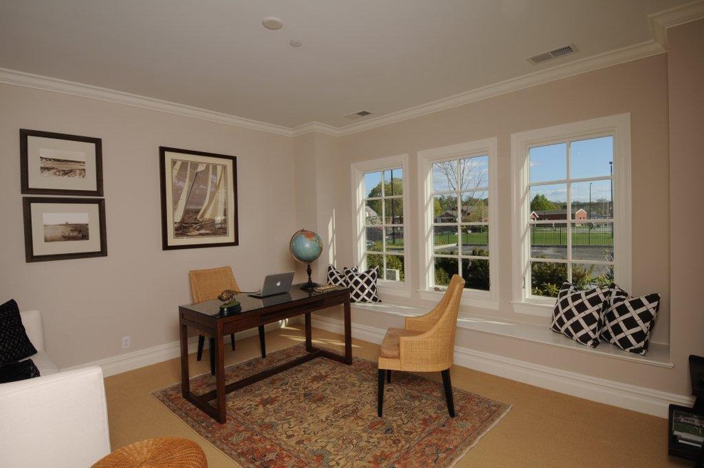 Hudson Harbor Office - Traditional - Home Office - New York | Houzz