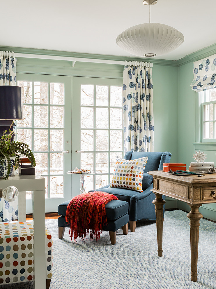 In Living Color : Wellesley - Contemporary - Home Office - Boston - by ...