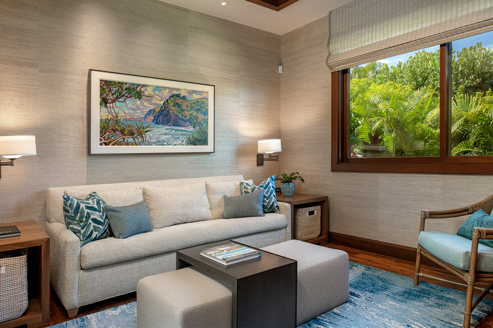 Island Chic - Tropical - Home Office - Hawaii - by Willman Interiors ...