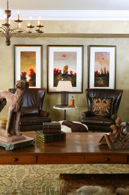 J. Hirsch Interior Design Portfolio - Classique - Bureau à domicile ...