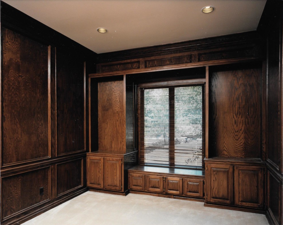 Judges Paneling - Traditional - Home Office - Detroit - by Kraus Design ...