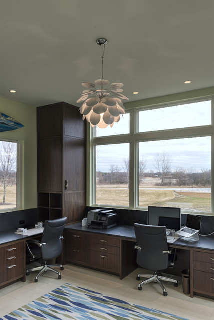 Kildeer, IL Residence - Home Office - Chicago - by Lightology | Houzz UK