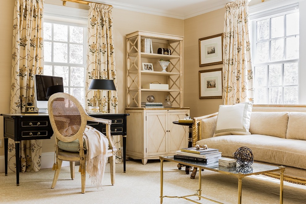 Ladies Home Office - Traditional - Home Office - Boston - by Theo and ...