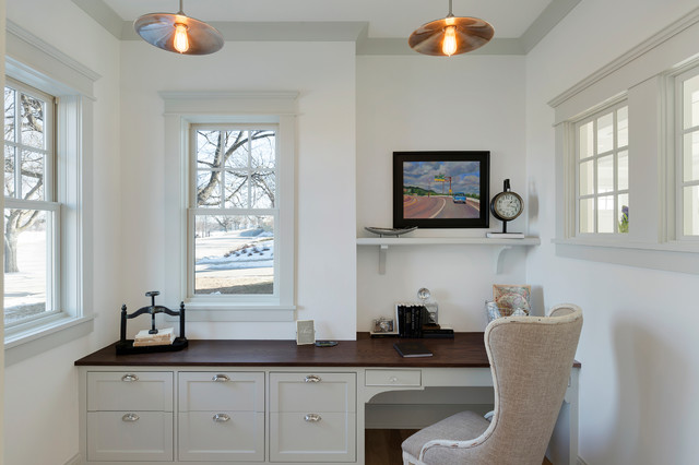 Lake Cottage - Beach Style - Home Office - Minneapolis - by ADŌR Homes ...