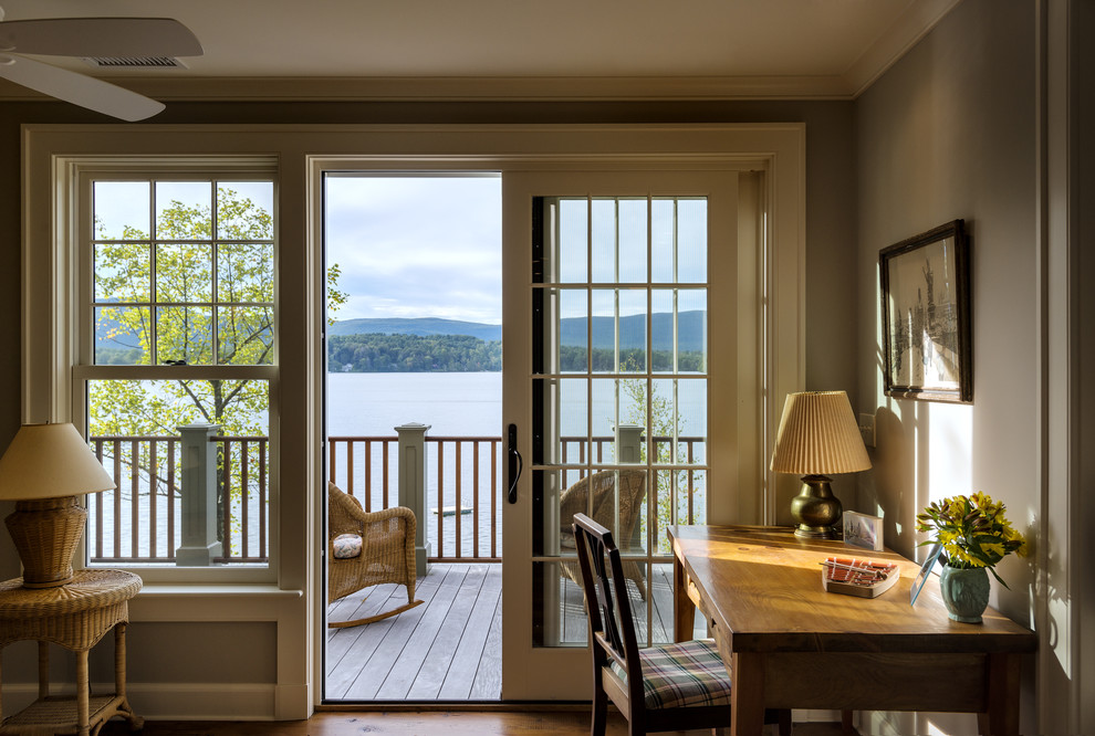 Lake House - Traditional - Home Office - New York - by Crisp Architects ...