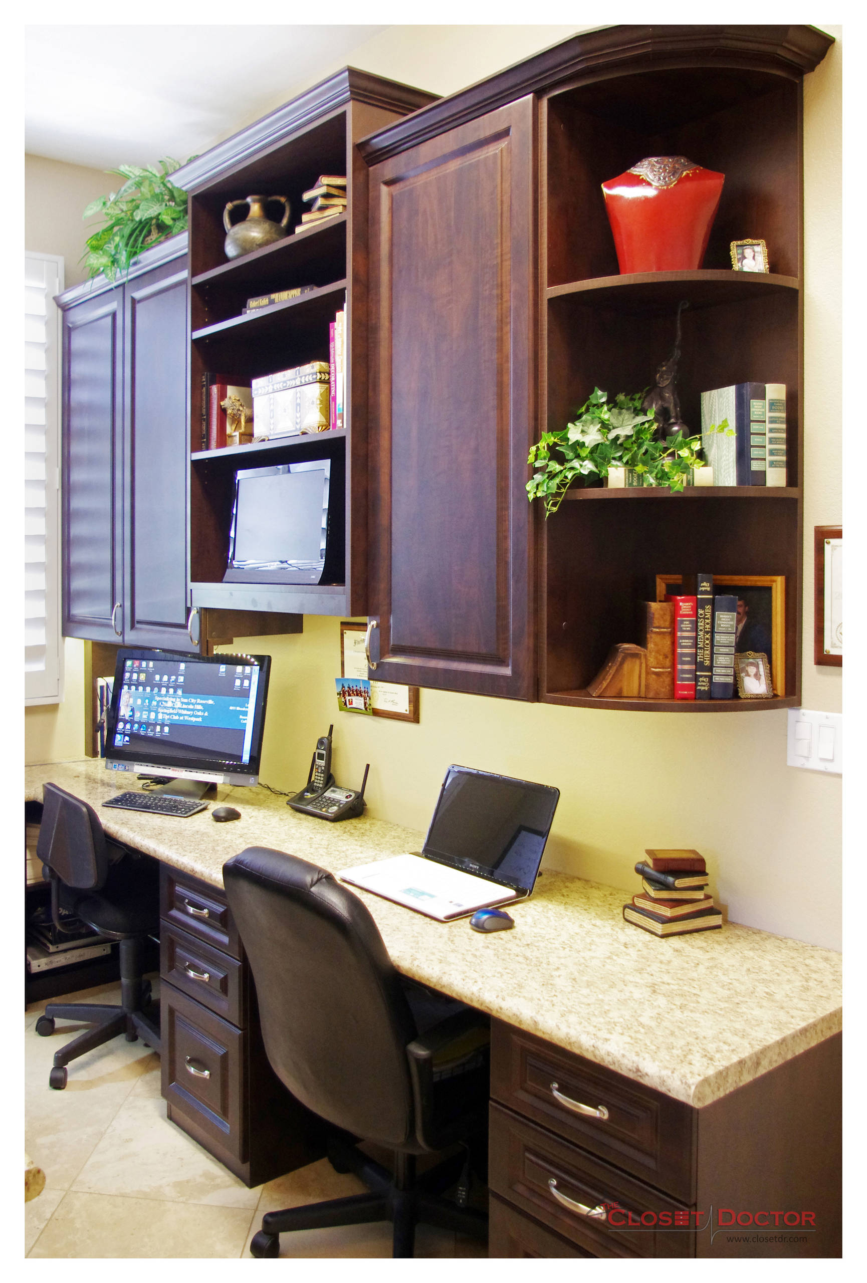 Legless Corner Built In Desk