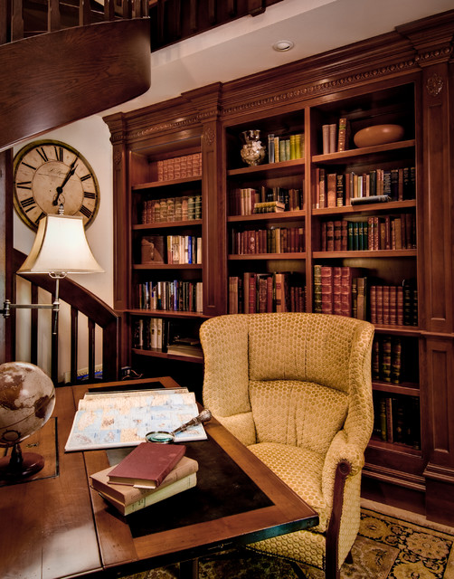 Libraries, Studies, Home Offices - Traditional - Home Office - San ...