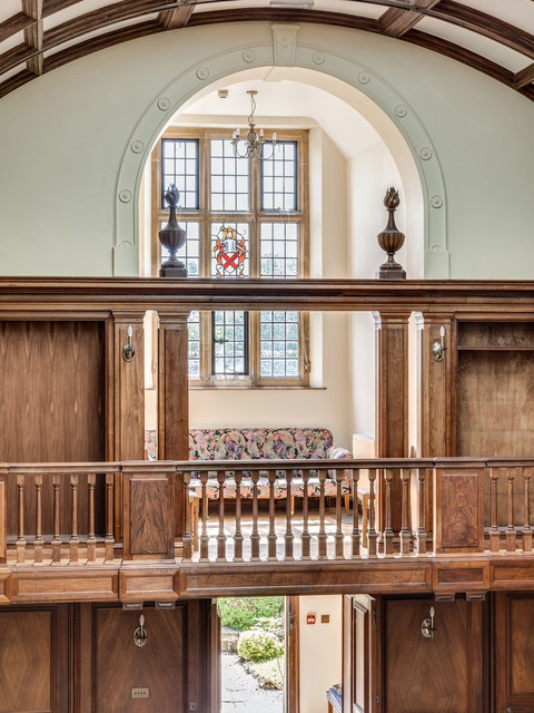 Library at Marsden Manor - Traditional - Home Office - Gloucestershire ...