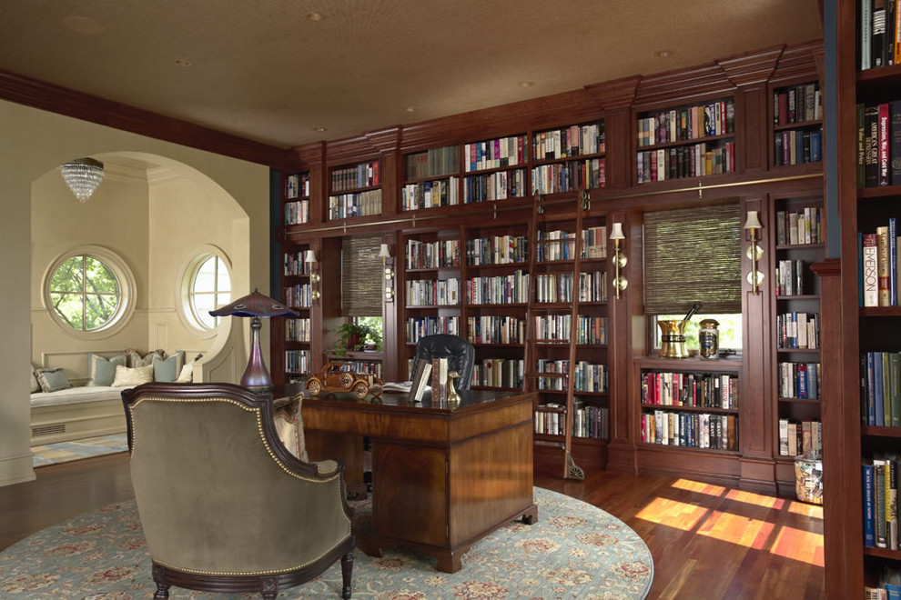 Library - Traditional - Home Office - Minneapolis - by Erotas Custom ...
