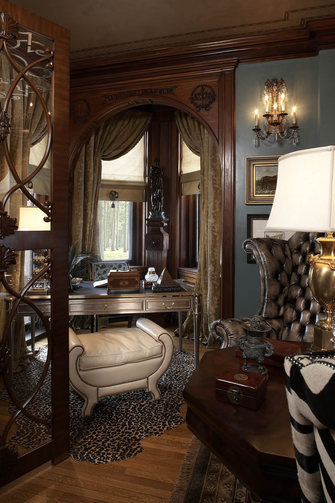 Library - Traditional - Home Office - Minneapolis - by Gabberts Design ...