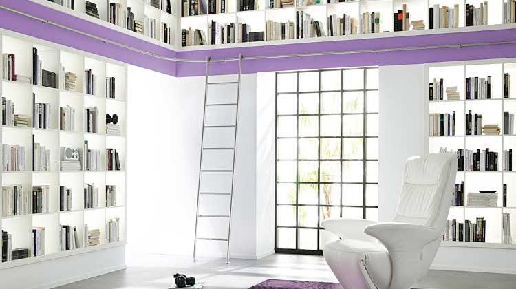 Library Ladders - Modern - Home Office - Miami - by Bartels Doors ...