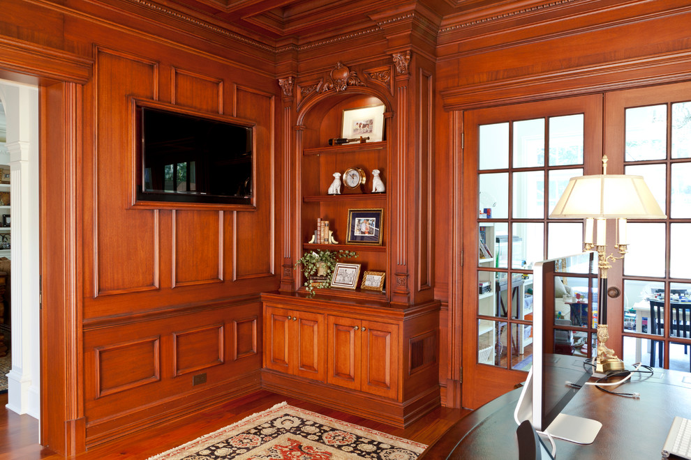 Library NY - Traditional - Home Office - New York - by WL Kitchen ...