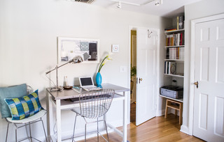 Light and Airy Home Office - Contemporary - Home Office - New York - by ...