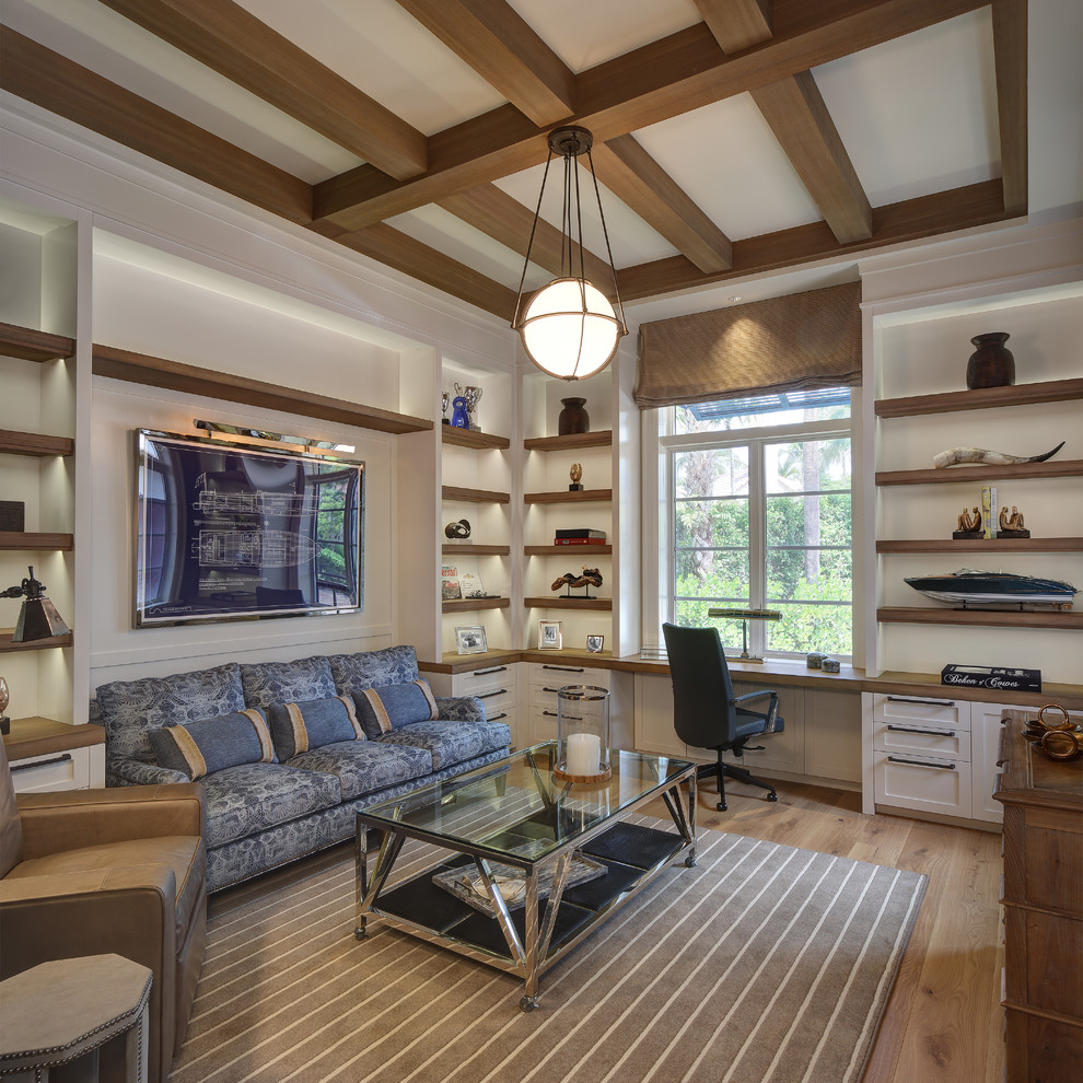 Little Harbor Haven - Beach Style - Home Office - Miami - by W Design ...