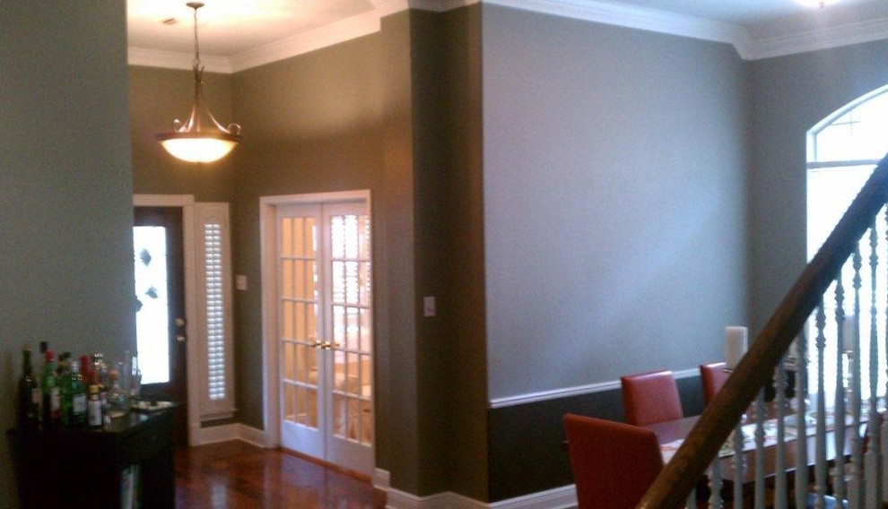 Living Room to Home Office conversion - Traditional - Home Office ...