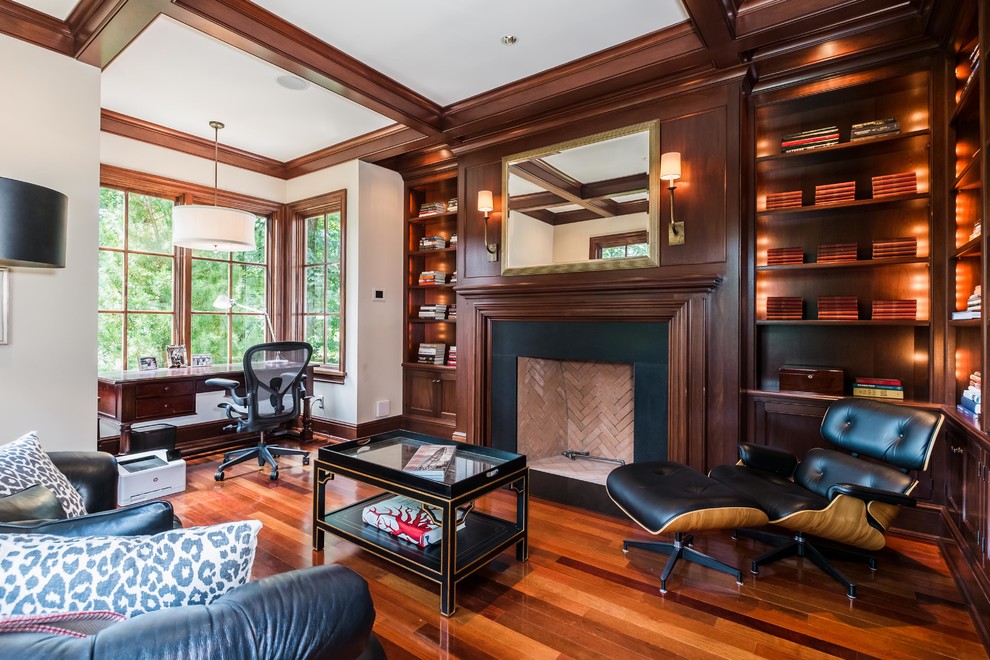 Livingspaces - Modern - Home Office - Charlotte - by Metarch Photography | Houzz