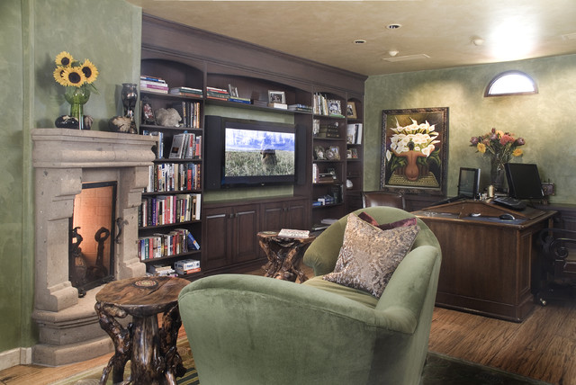 Luxurious Desert Oasis - Traditional - Home Office - San Diego - by ...