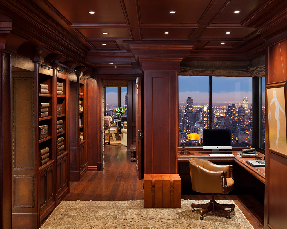 Manhattan Central Park Penthouse - Traditional - Home Office - New York ...