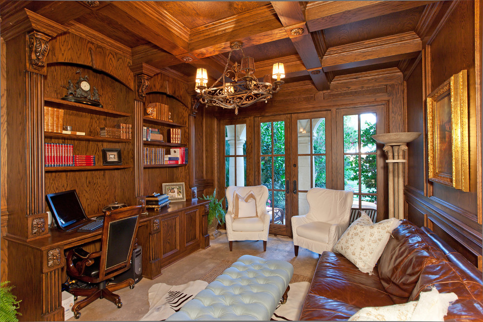 Mediterranean Luxury - Mediterranean - Home Office - Miami - by ...