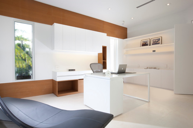 Miami Interior Design - Detailed Minimalism - Modern - Home Office ...