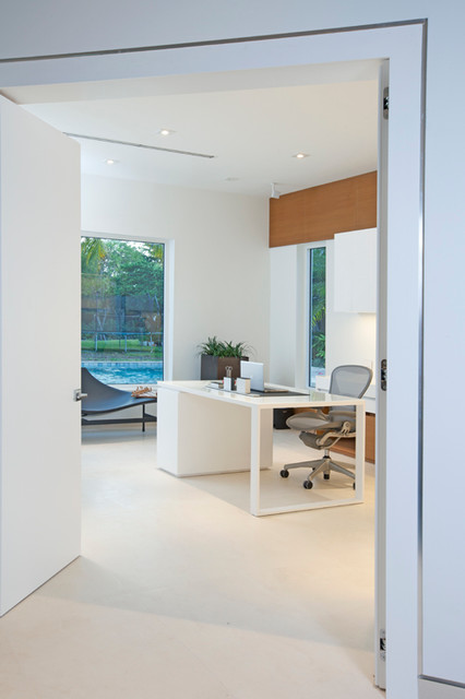 Miami Interior Design - Detailed Minimalism - Modern - Home Office ...