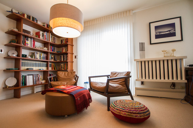 Midcentury Library - Classique - Bureau à domicile - New York - par ...