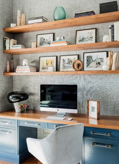 Desk With Shelves Above Ideas Photos Ideas Houzz