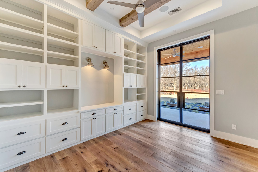 Modern Industrial Farmhouse - Modern - Home Office - Dallas - by The ...